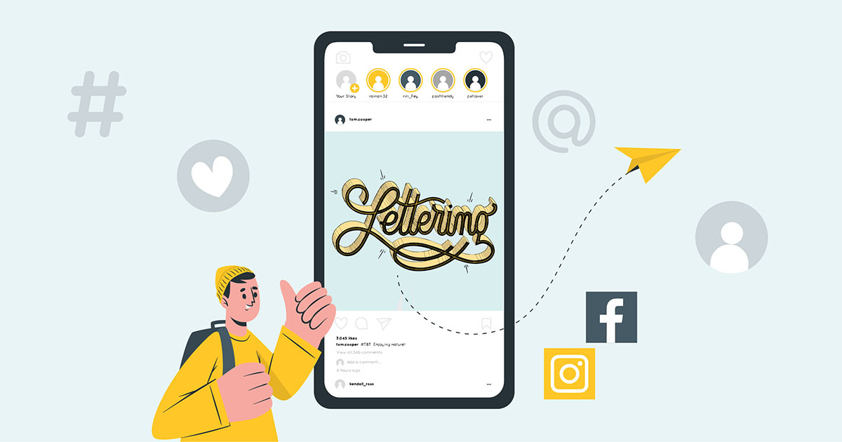 El lettering como contenido estratégico para tus redes sociales